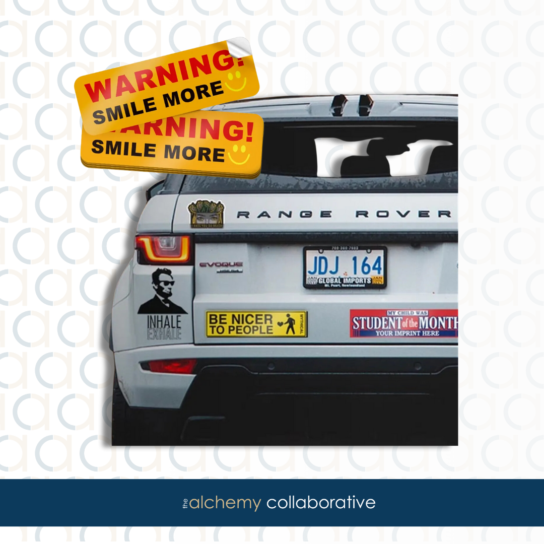 Oval Custom Bumper Sticker