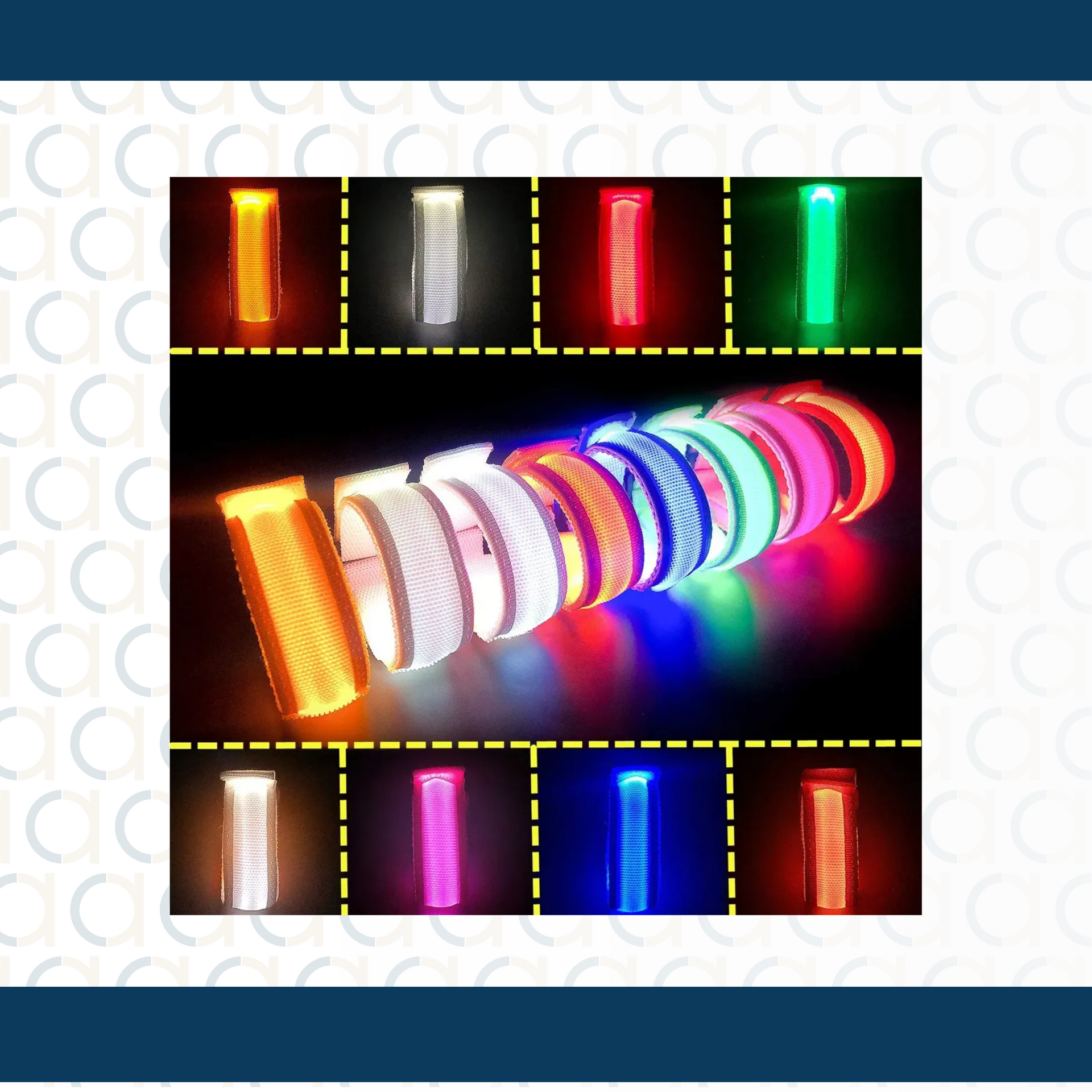 LED Glow Bracelets Light Up Wristbands