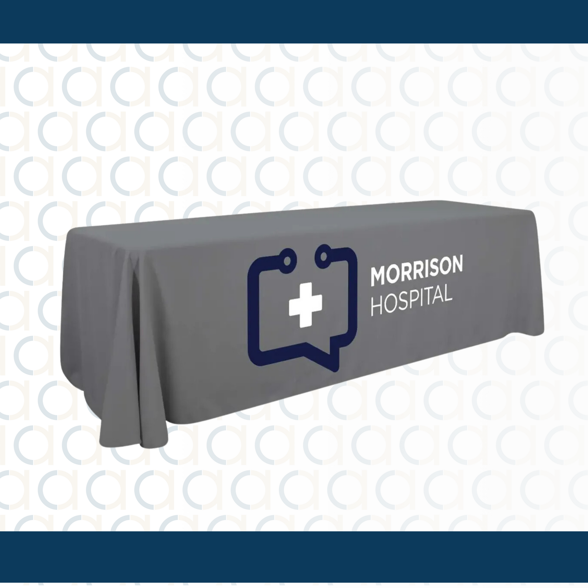 8' Economy Table Throw (Full-Color Full Bleed)