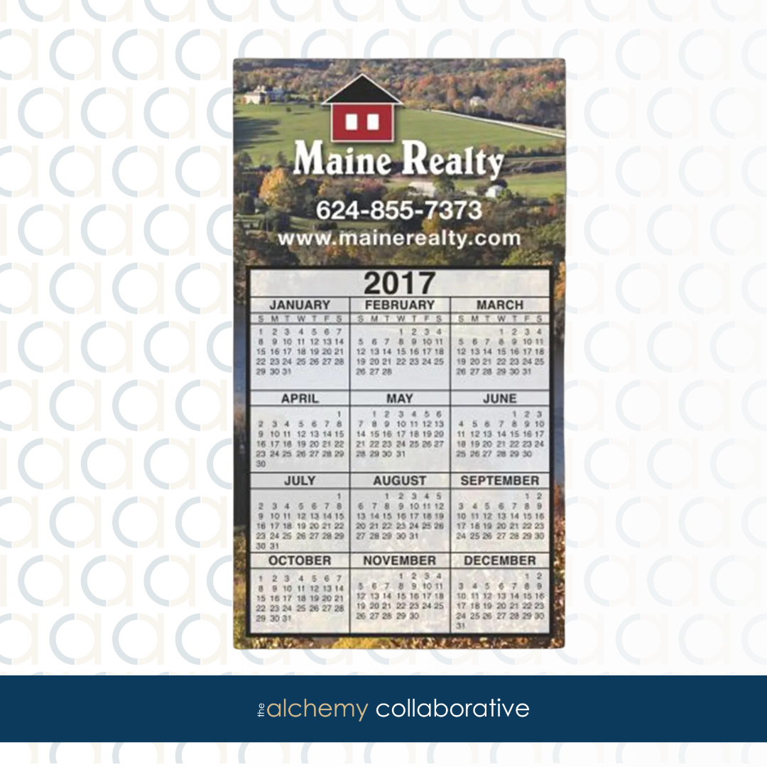 4" x 6" Calendar Magnet - 30mil