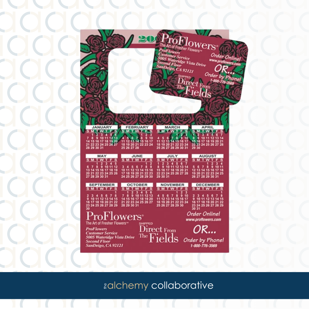 4" x 6" Calendar Magnet - 30mil