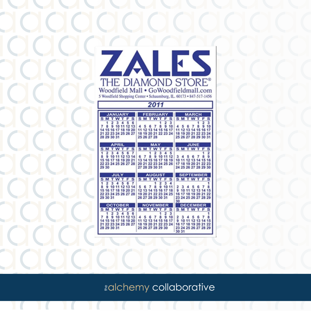 4" x 6" Calendar Magnet - 30mil