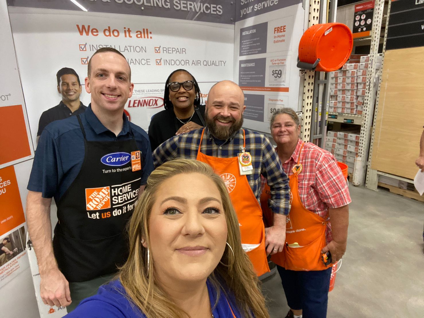 Ebens Air Conditioning & Plumbing's Partnership with The Home Depot