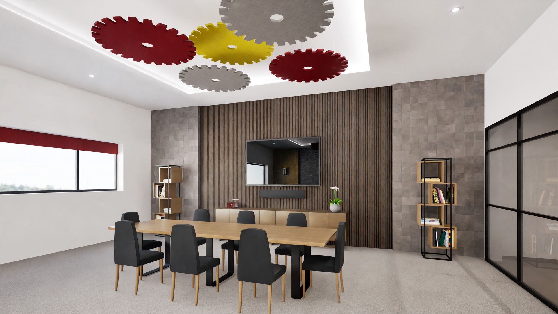 PET Acoustic Ceiling Rafts Systems