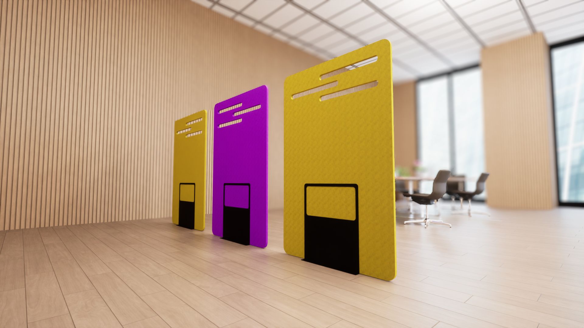 Sound Absorption Acoustic Free-standing Screen