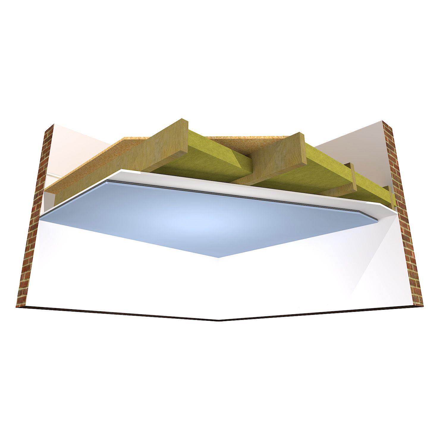 Soundboard 4 direct to timber ceiling soundproofing