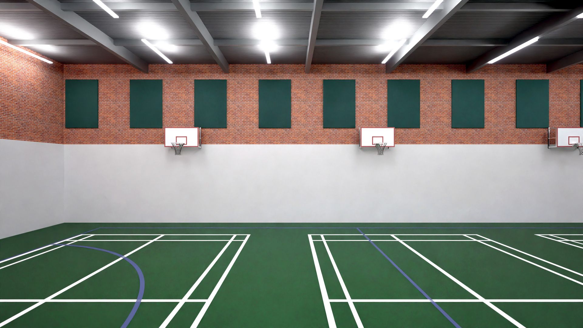 Sports Hall Absorption | Soundproofing Store
