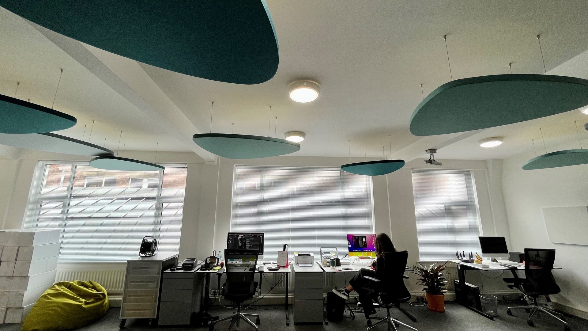 Sound Absorption Acoustic Ceiling Rafts Systems