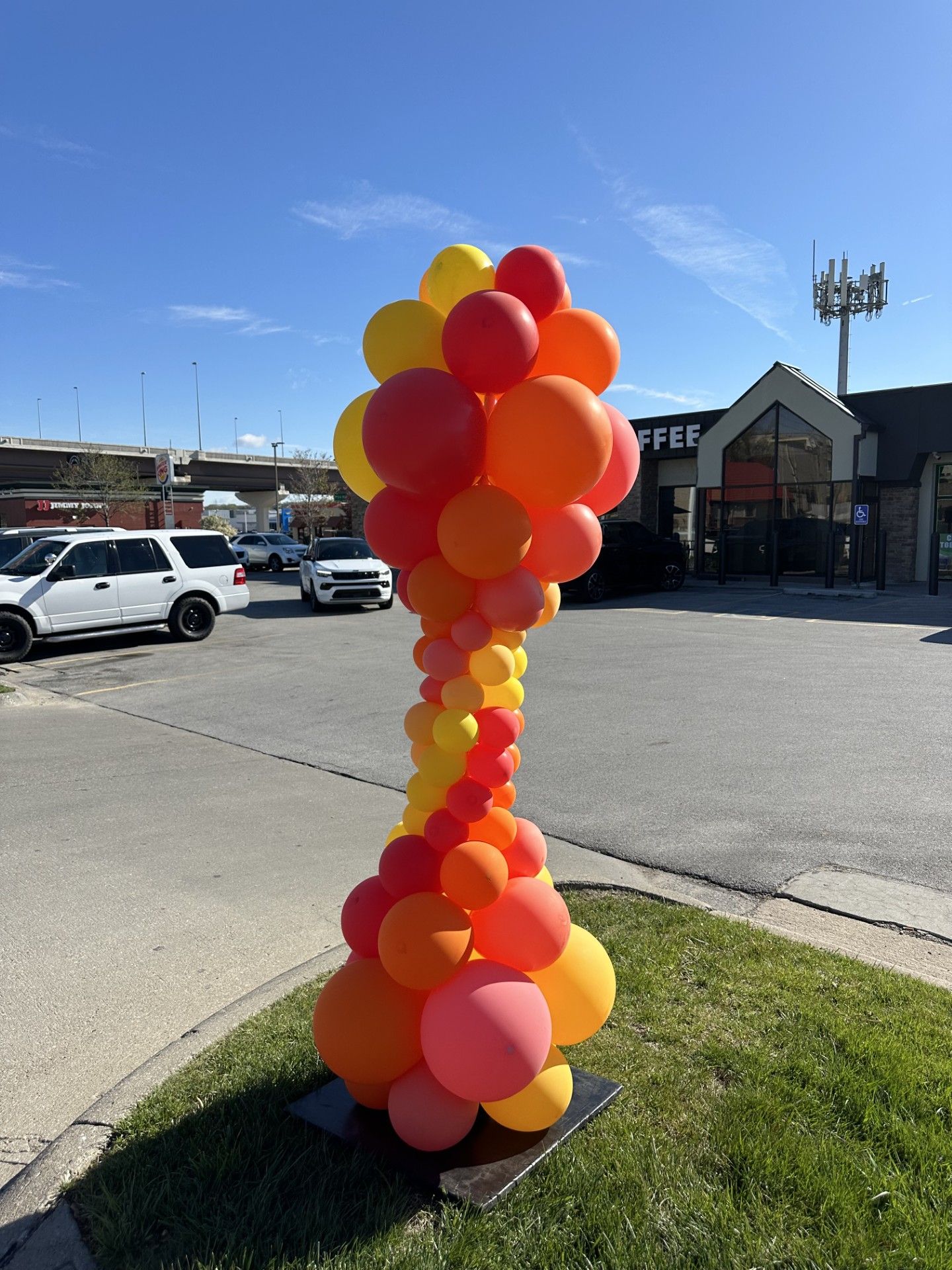 Balloon Columns | Omaha Balloon | Omaha, NE
