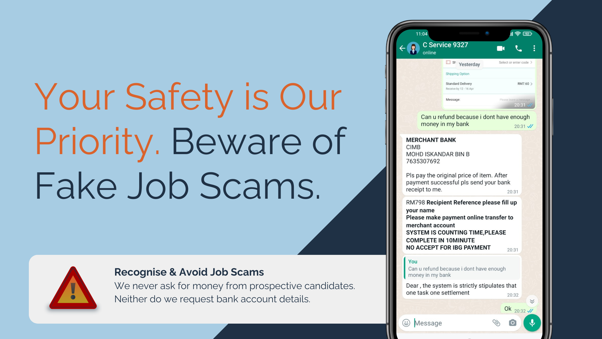 Beware of fake job scams | Empresaria Group