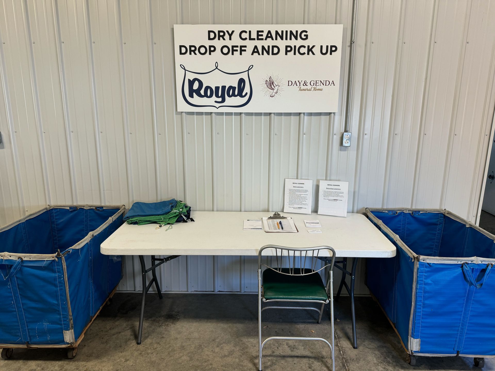 Dry Cleaning | Day and Genda Funeral Home