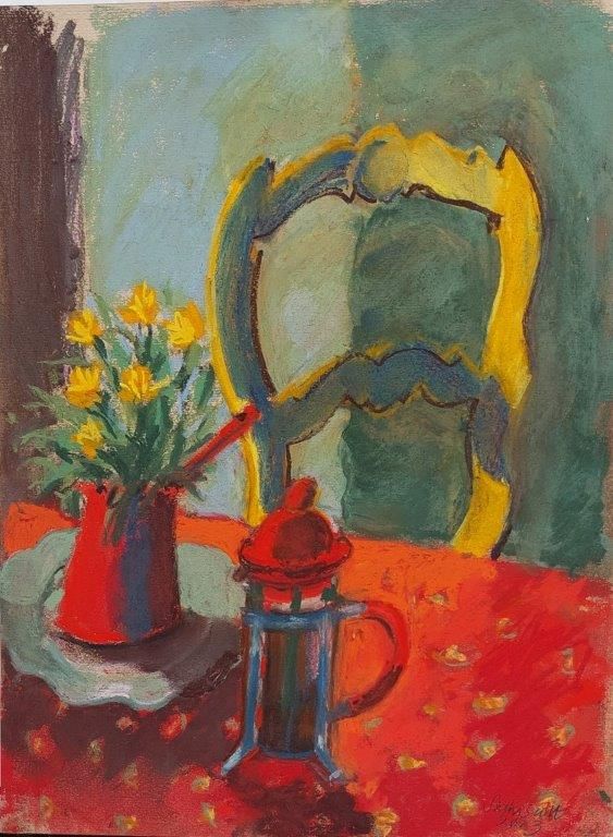 Sally Scott Retrospective; Glass, Paintings and Prints