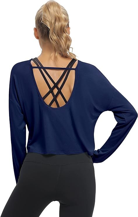 Soft and Stretchy Workout Crop Top