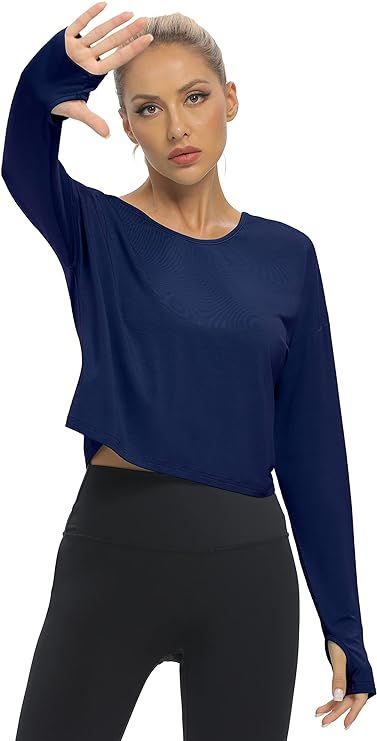 Soft and Stretchy Workout Crop Top