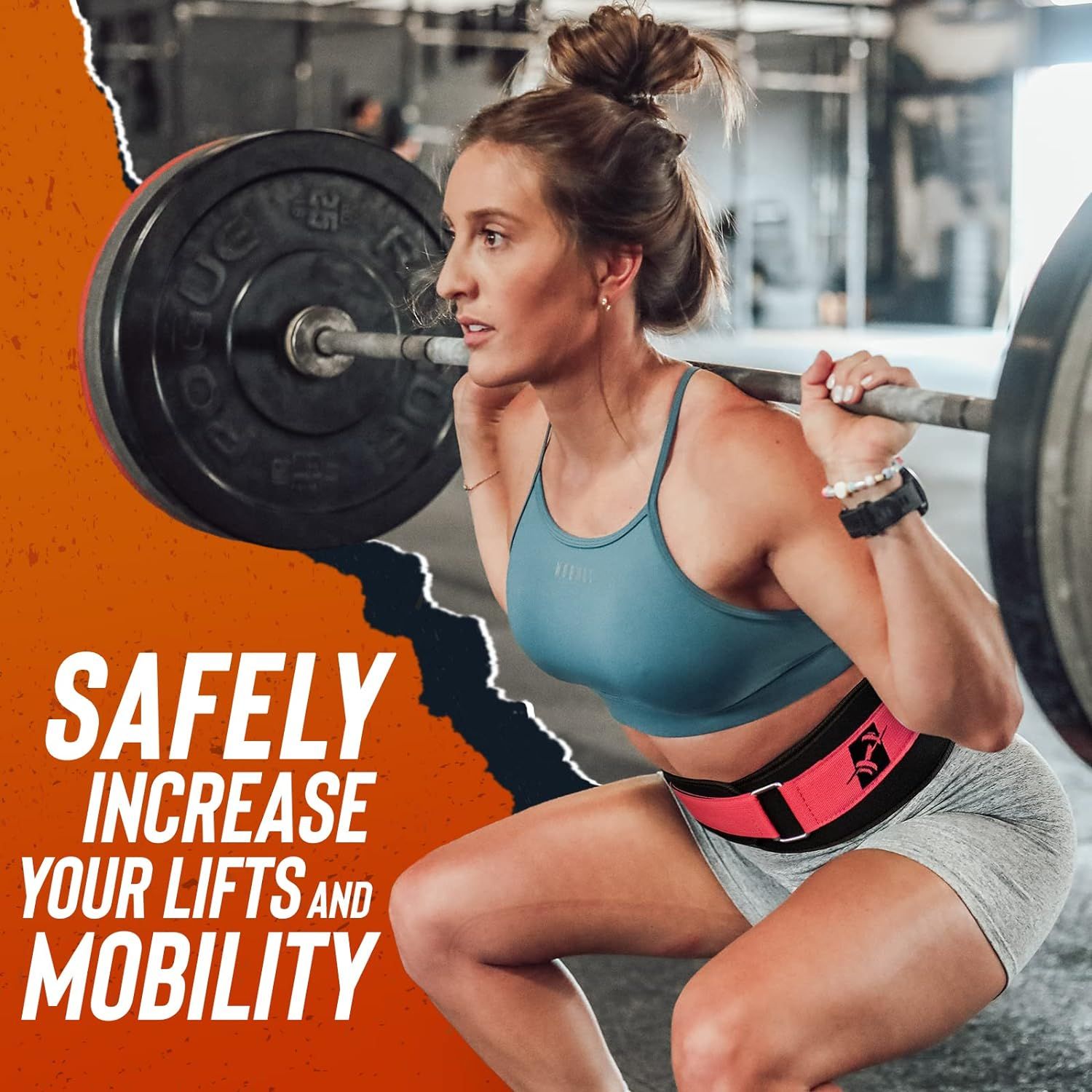 ProFitness Weight Lifting Belt for Women - Supportive and Stylish