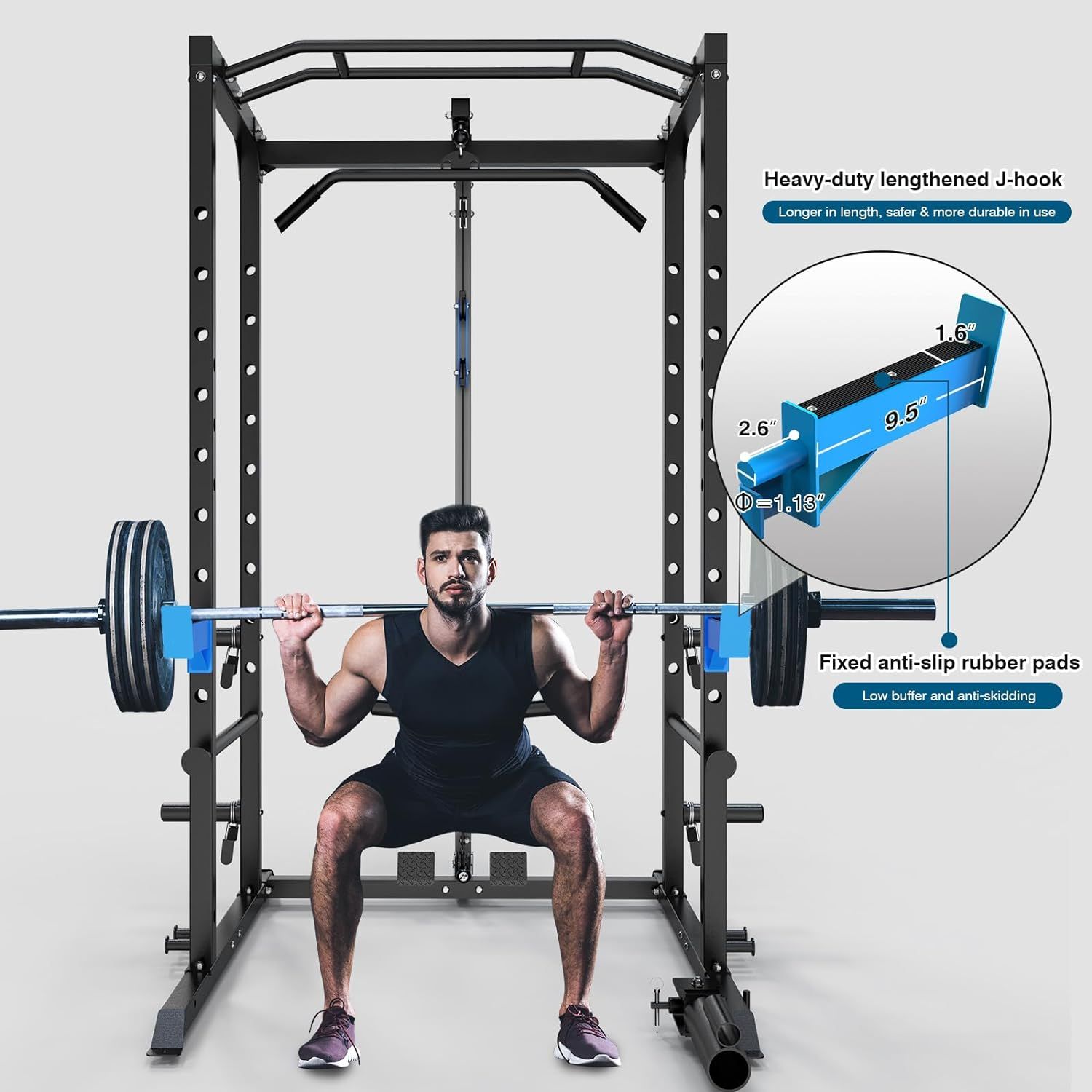 ULTRA FUEGO Power Cage | Multi-Functional Power Rack