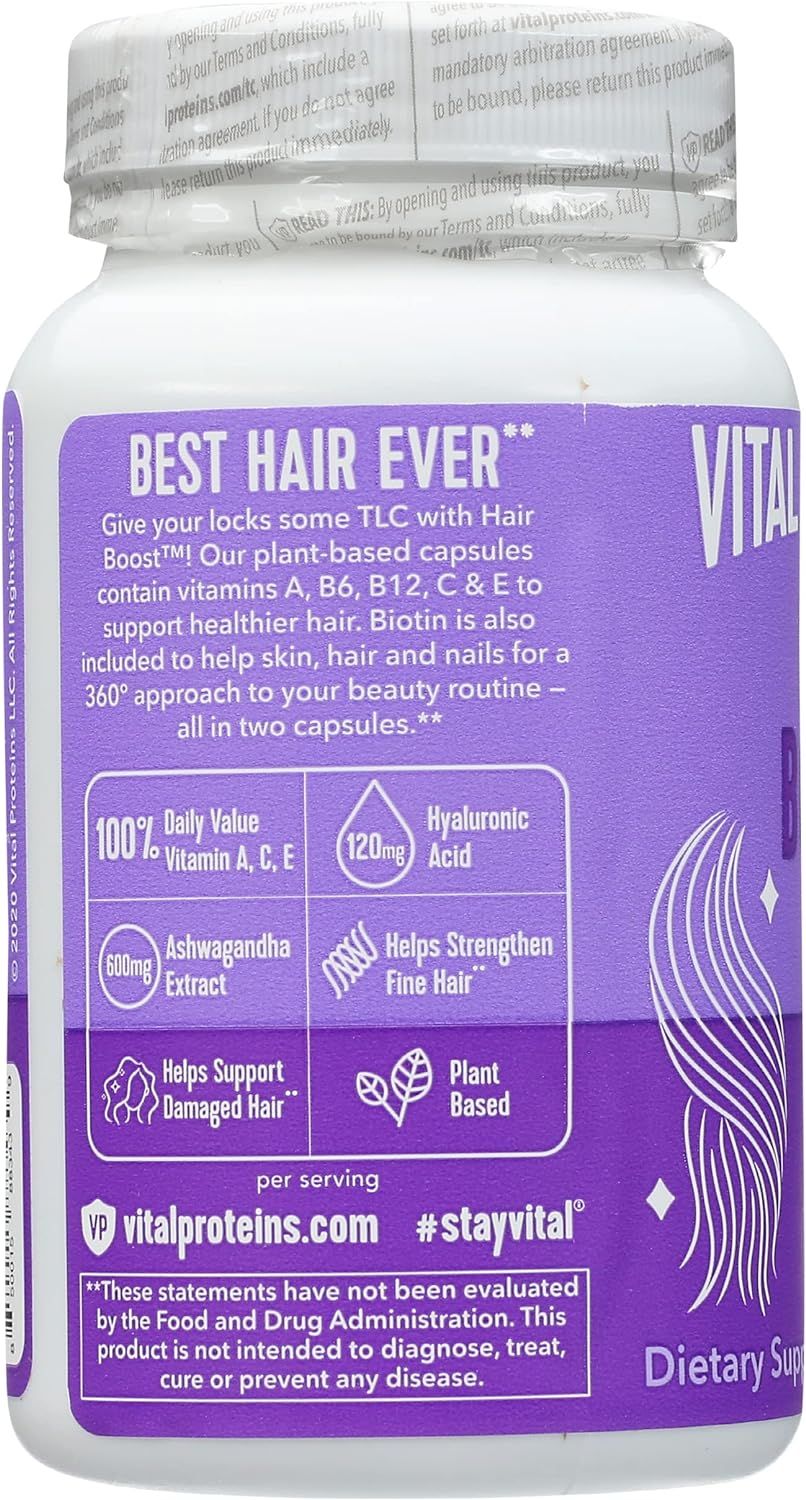 Strengthen Hair and Nails with Vital Proteins Hair Boost