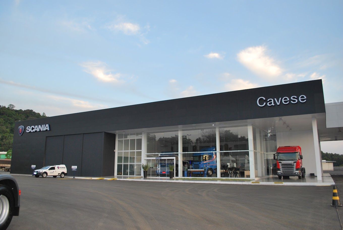 Nossas lojas - Cavese Caminhões seminovos e usados