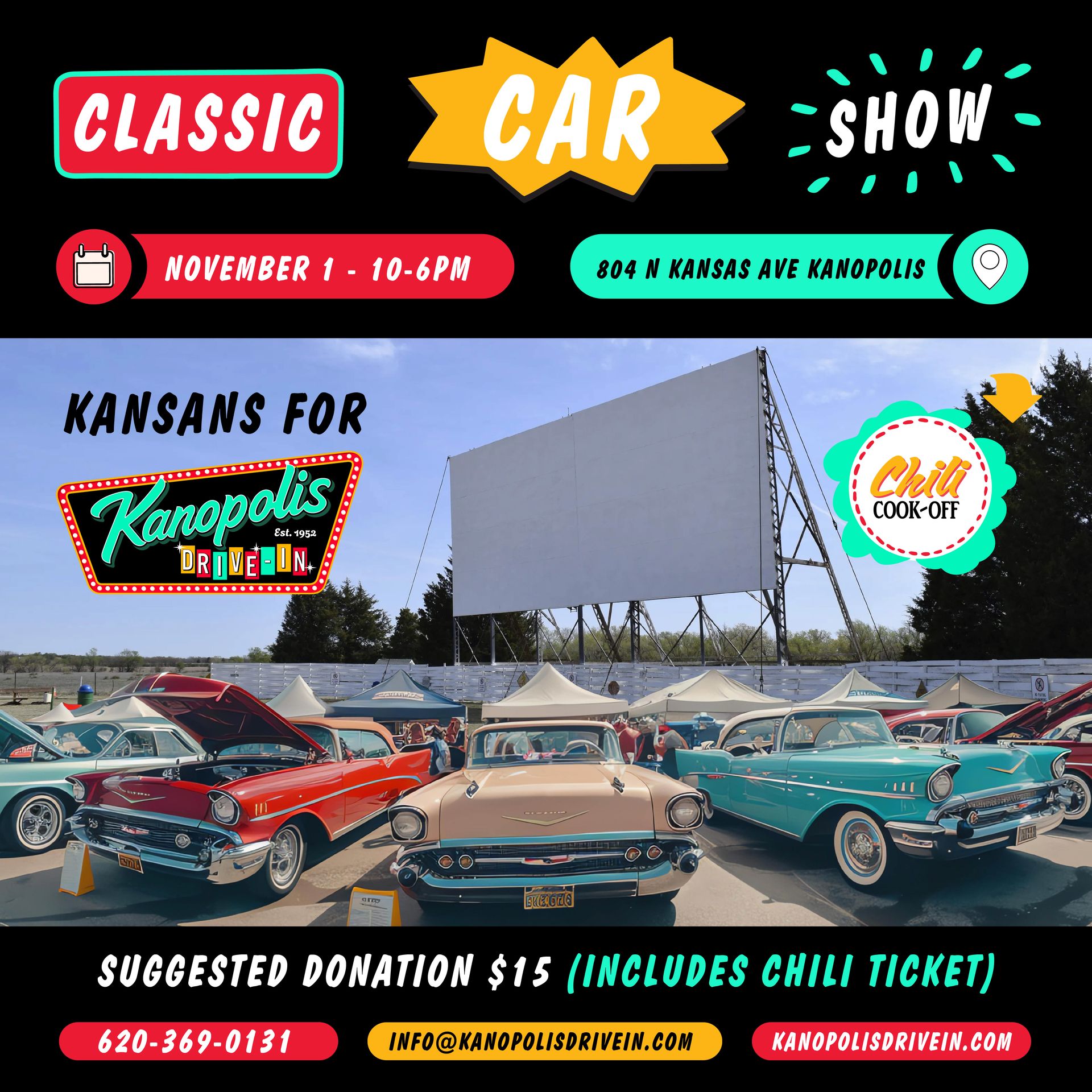Drive-In Movies | Kanopolis Drive In | Kanopolis, KS