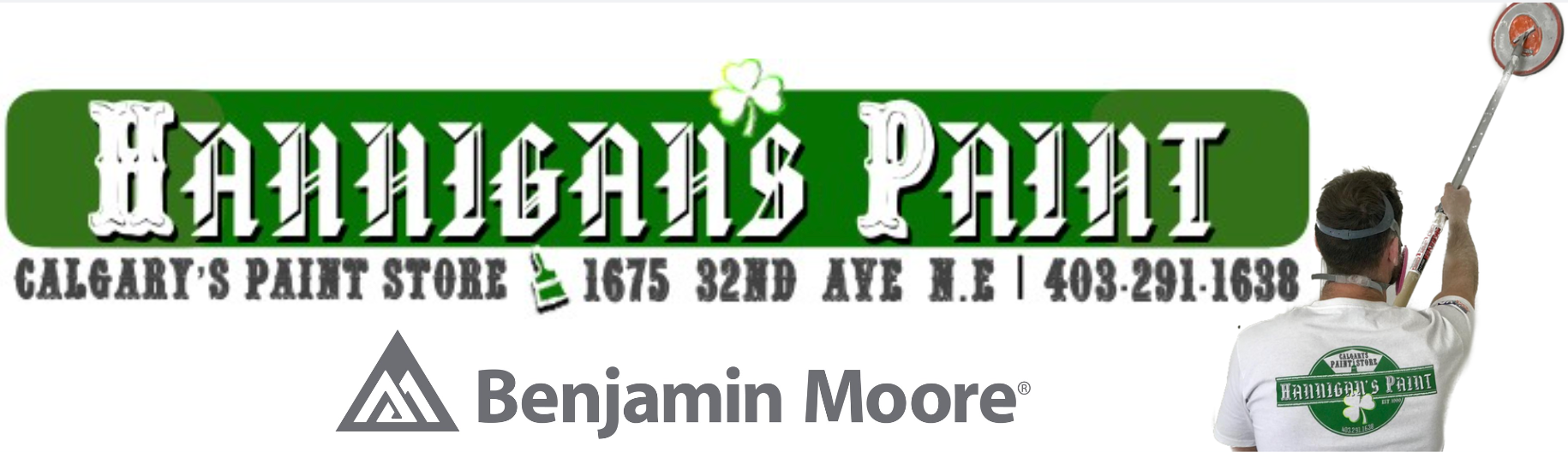 Benjamin Moore Calgary, Hannigan's Paint | Paint store near me, Calgary ...