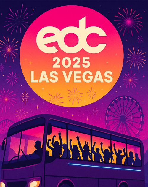EDC Las Vegas Party Bus | Your Vegas Party Bus