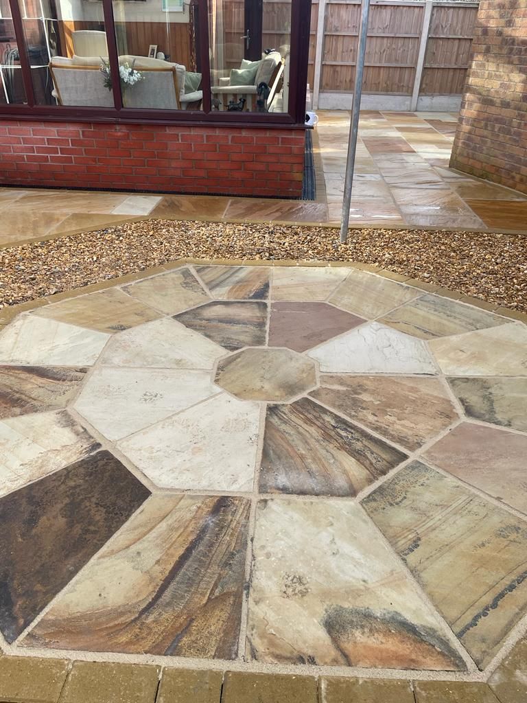 Natural Stone Driveways and Patios | Indian Stone Driveways | AM Driveways