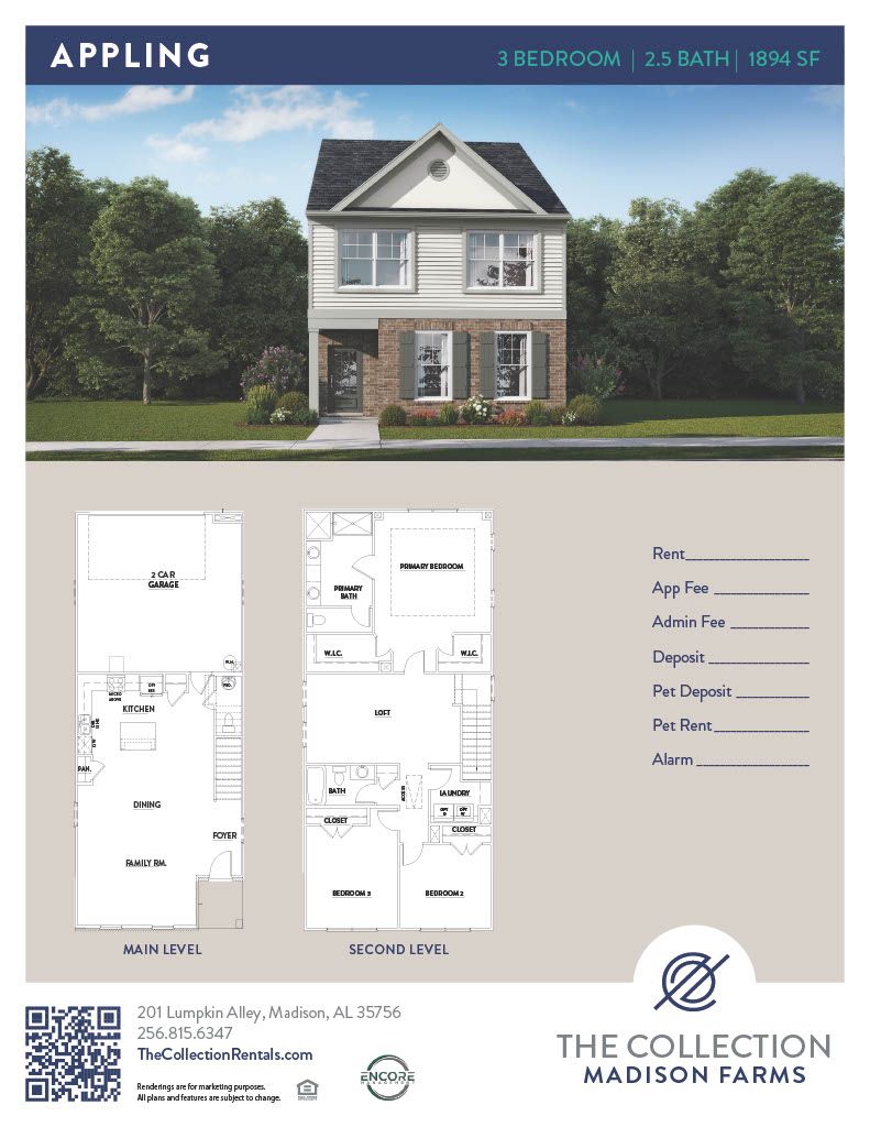 The Collection Madison Farms, a townhome community in Madison, AL