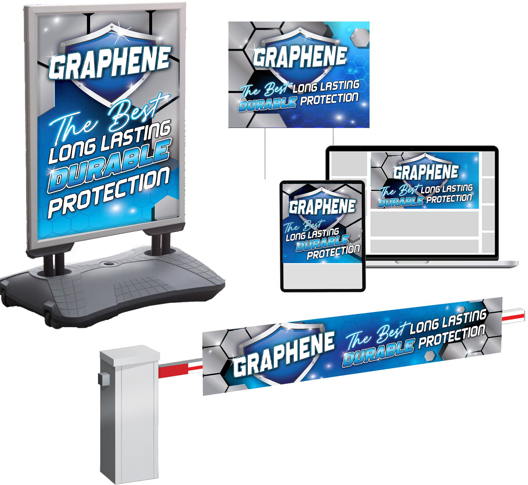 No Bucket Washing Sign - Basic Design Package