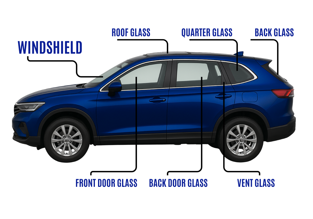 Auto Glass Repair For All Makes & Models in Charlotte, NC