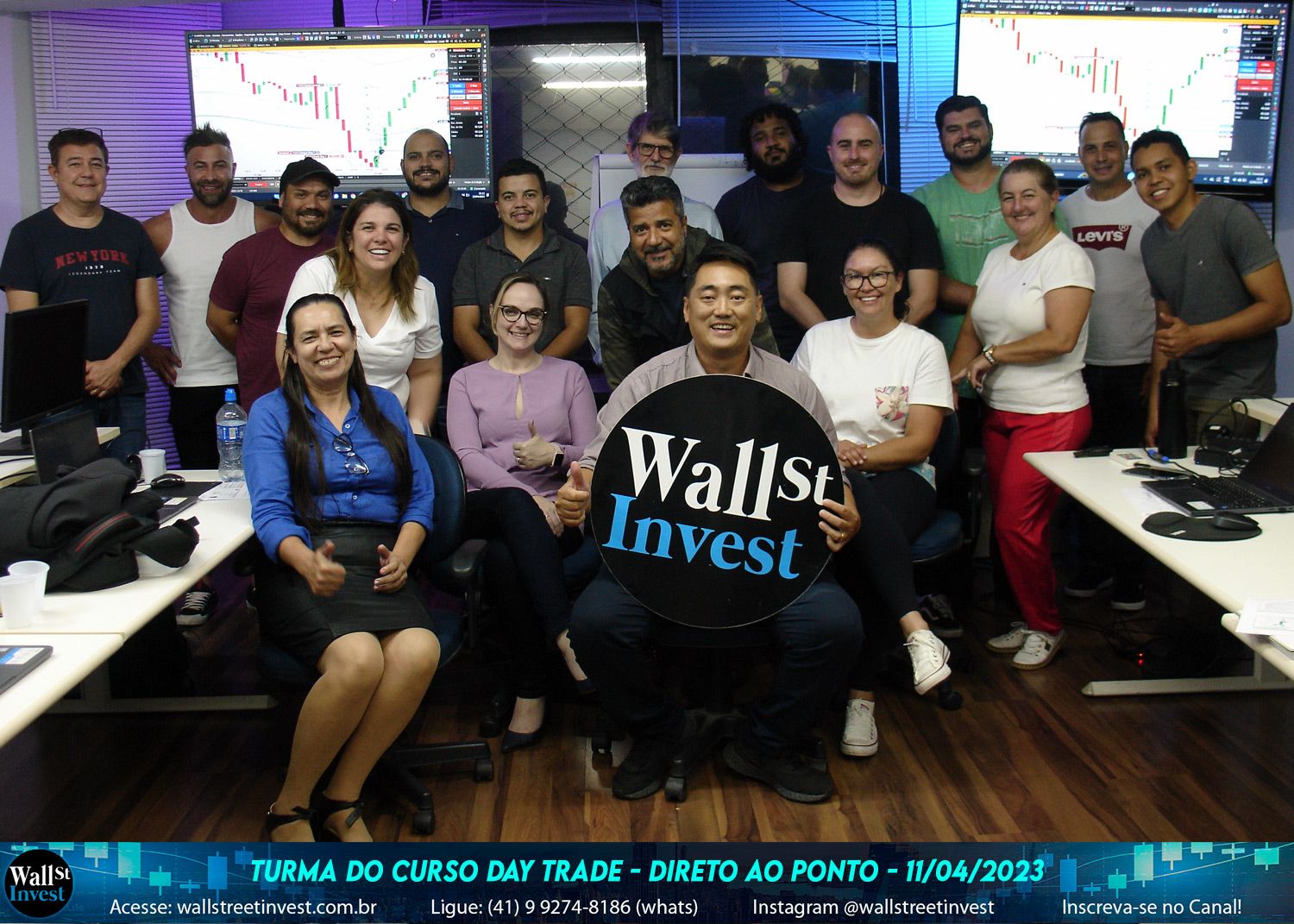 Wall Street Invest Educacional - Curso Daytrader