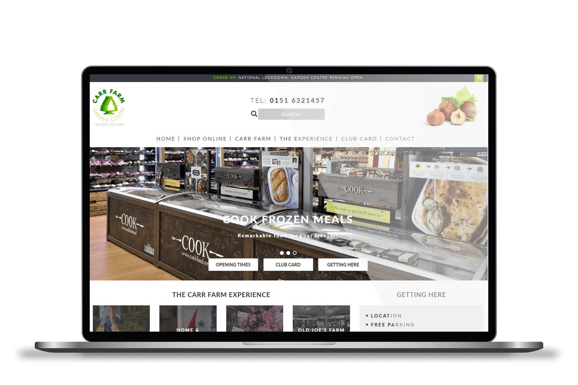 H10 Marketing | Our Work Carr Farm Garden Centre