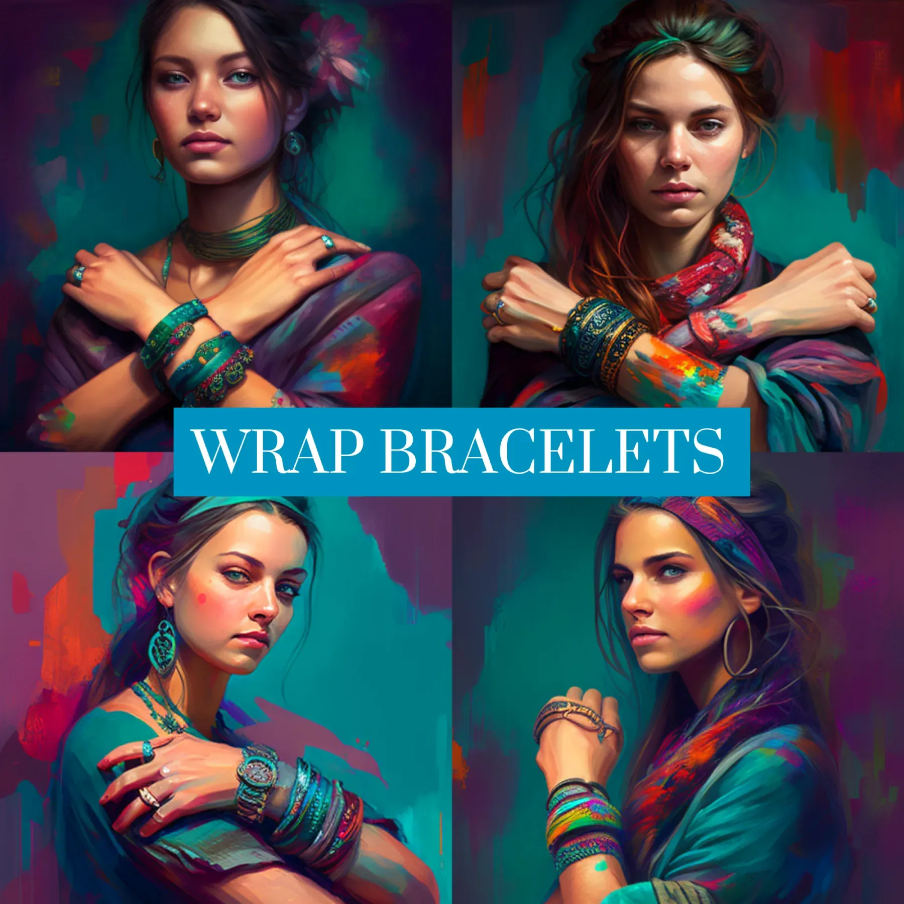 Wrap Bracelets | Wild Ice Jewelry | Handmade Bracelets