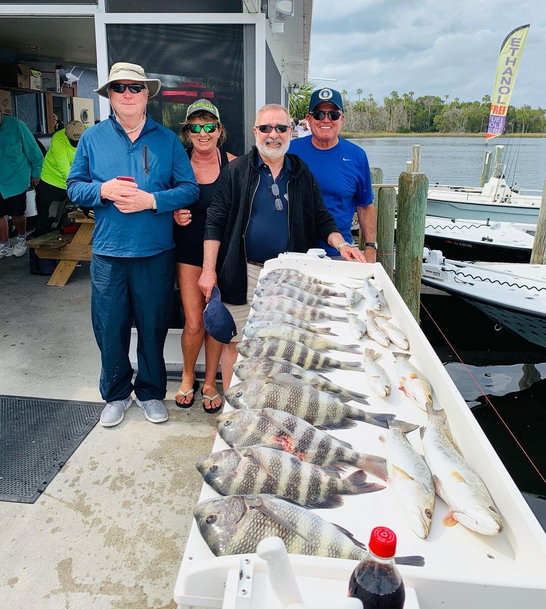 Winter Fishing In Crystal River, Florida
