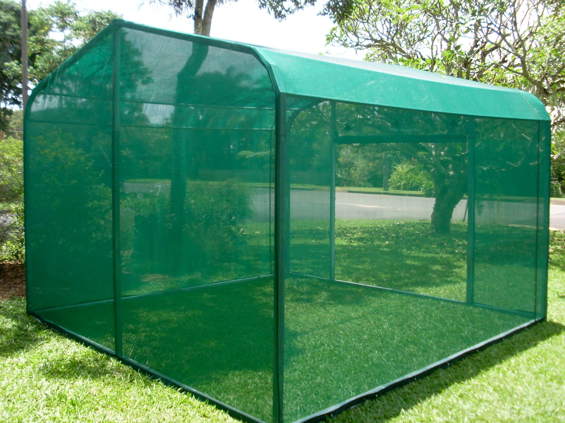 Shady Shade House - The Perfect, Portable Greenhouse Solution