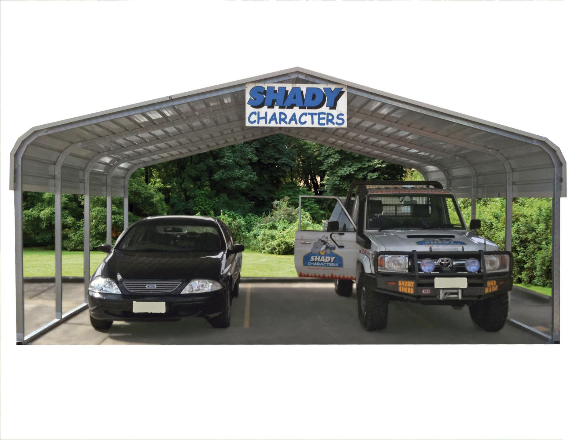 The Shady Shed - The Attractive, Affordable Shade Solution