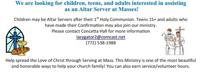 Mass/Services Times