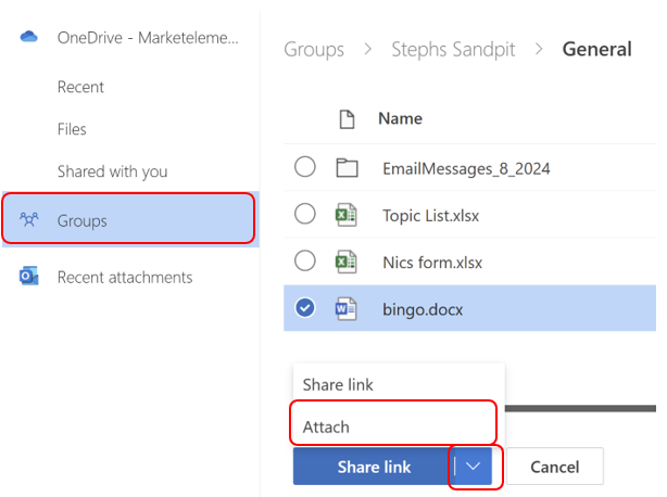 Attaching A Sharepoint File To An Email 4215