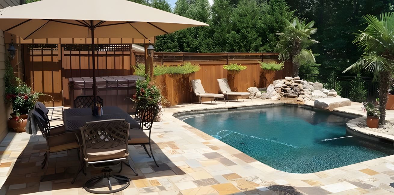 Custom Stone Pool Decks & Patios in Atlanta | Arnold Masonry