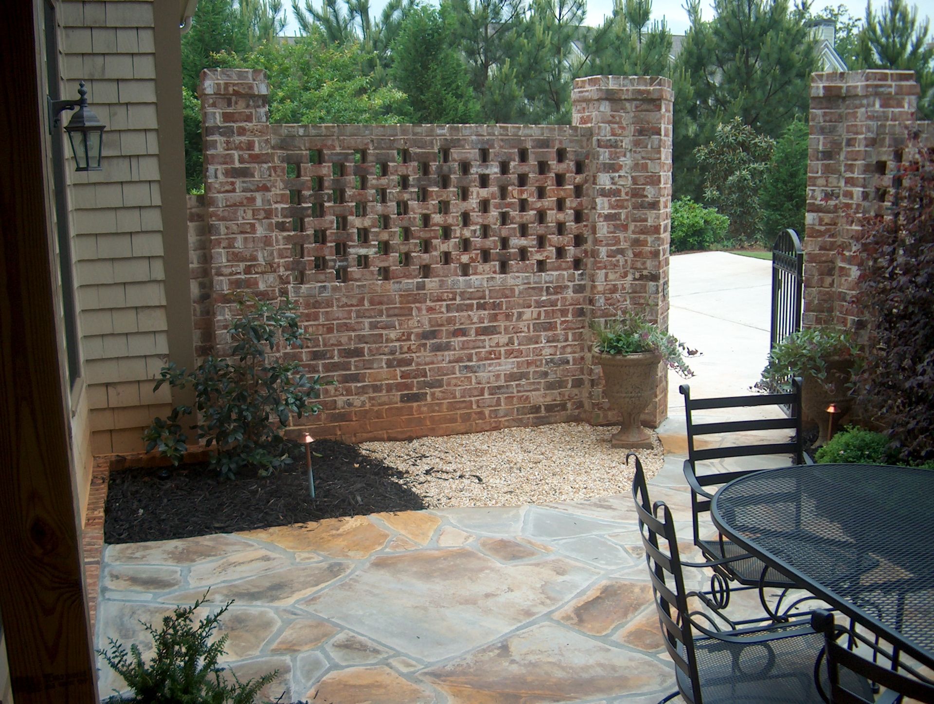 Custom Stone Columns & Entrance | Arnold Masonry & Landscape