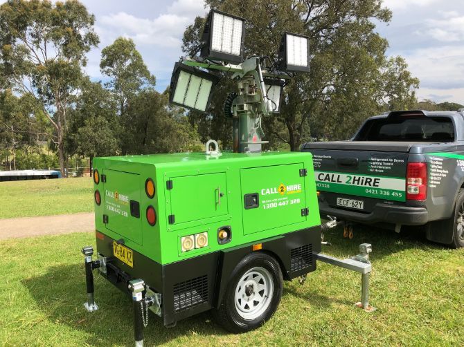 Mobile lighting tower hire | Sydney