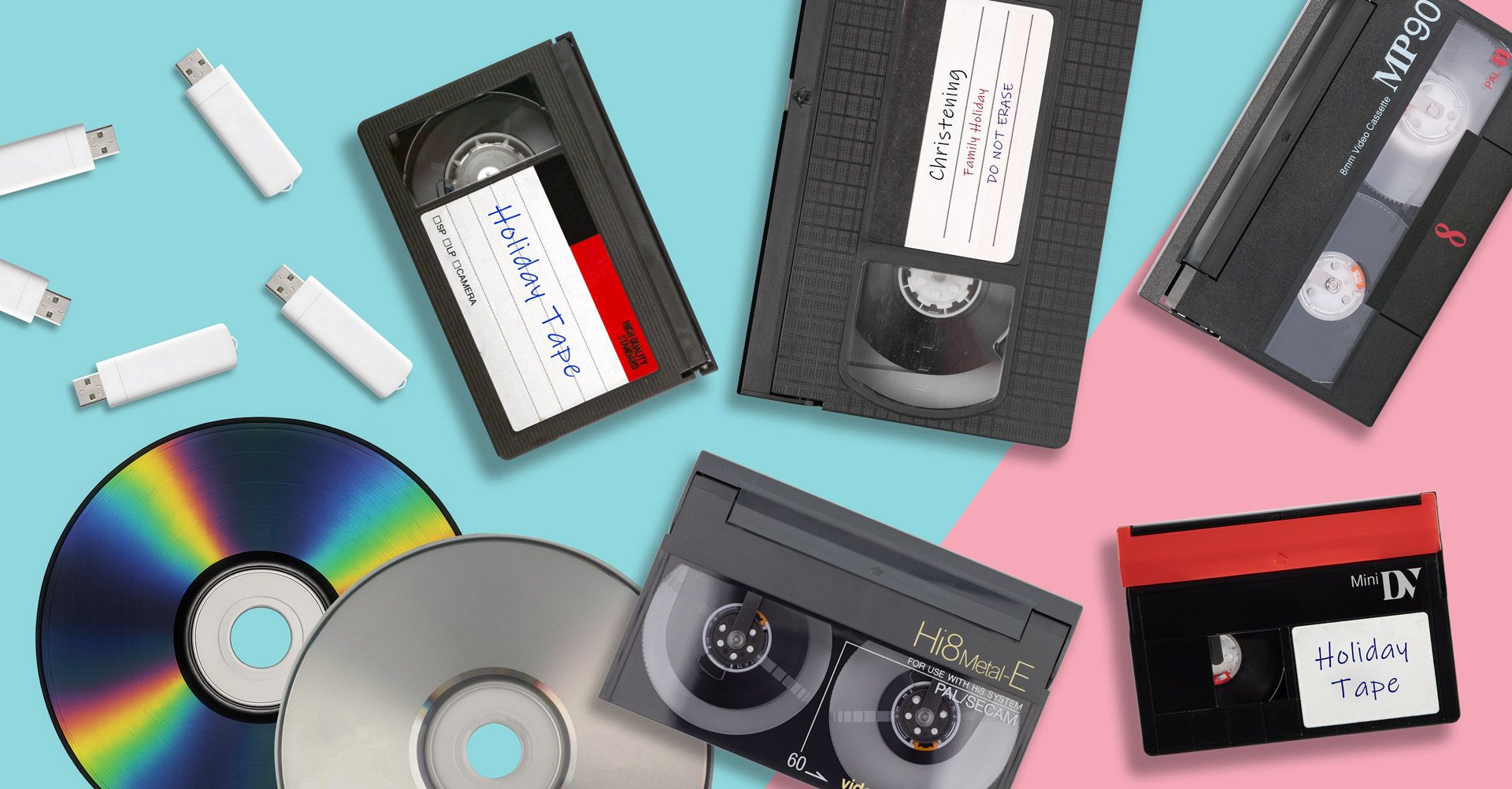 Resolution Differences Between VHS, Video8, MiniDV and Cine Film