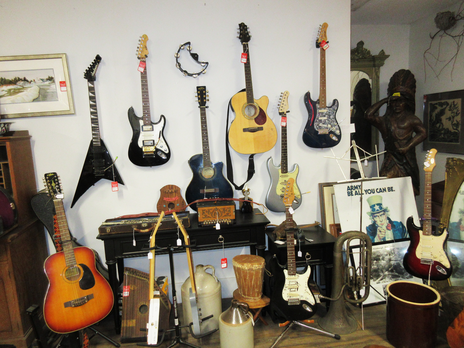 Junk Shop - Old Man's Junk, Antiques & Less