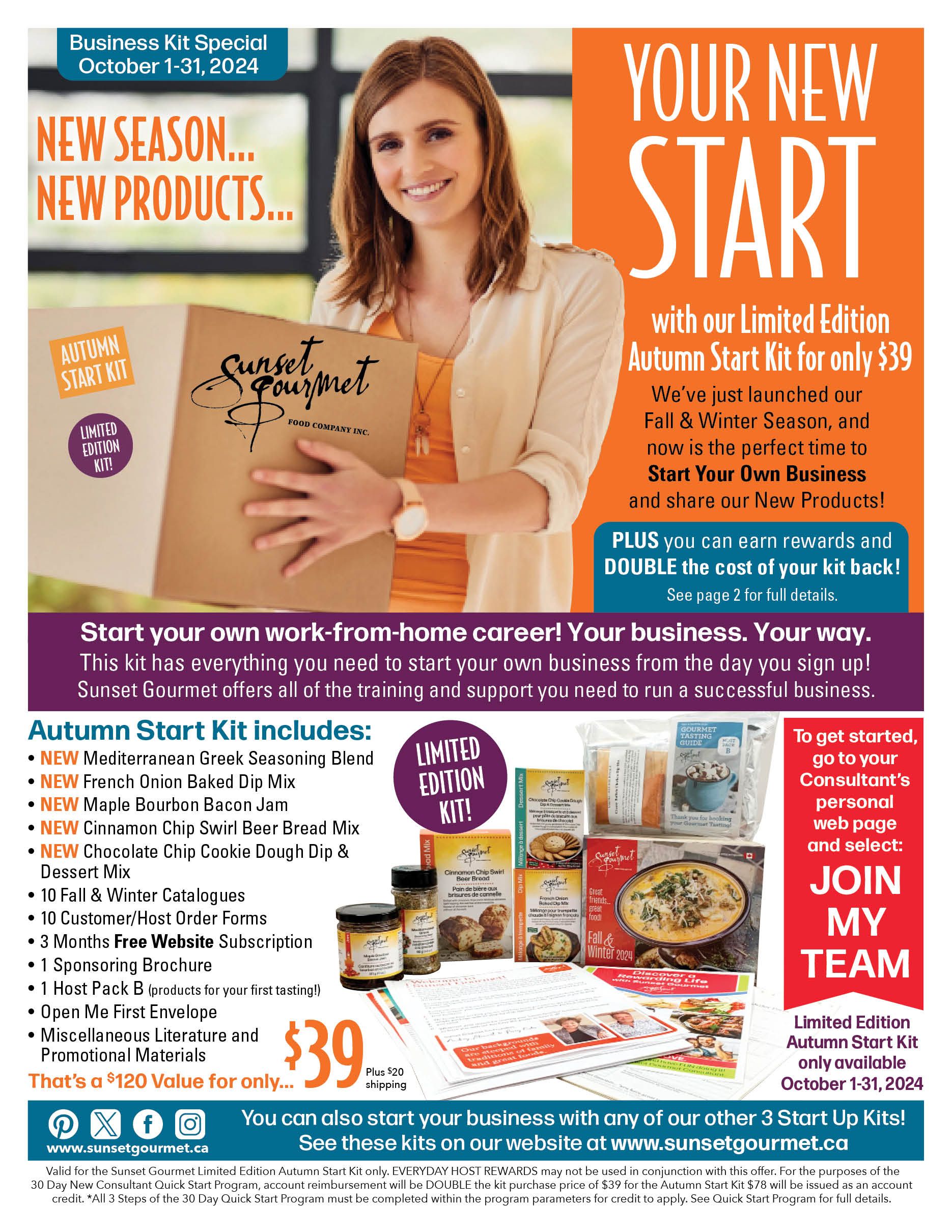 Specials | Sunset Gourmet - Spices, Seasonings, Mixes & Sauces