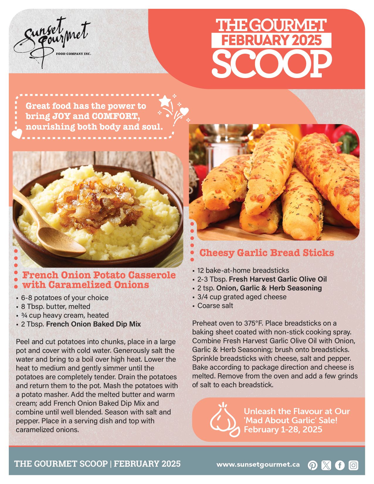 Contact Us | Sunset Gourmet