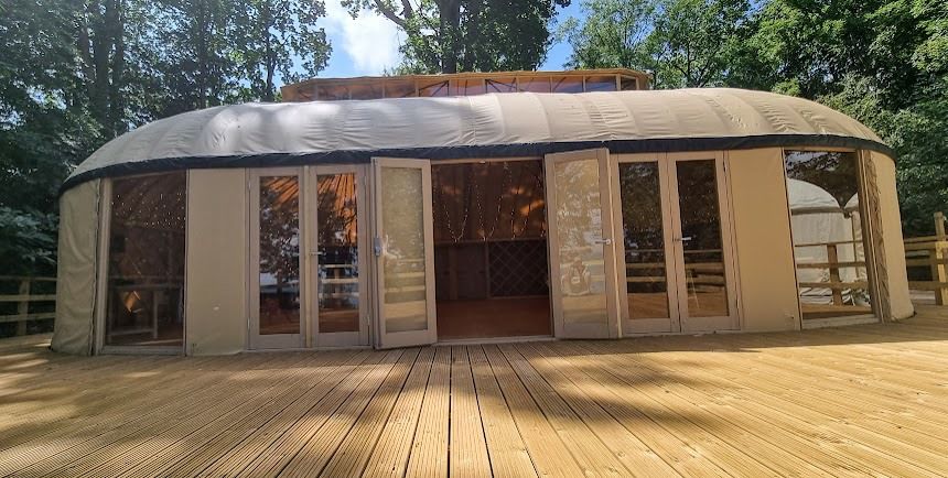 The Events Co and The Priory Bay Boathouse and Event Yurt