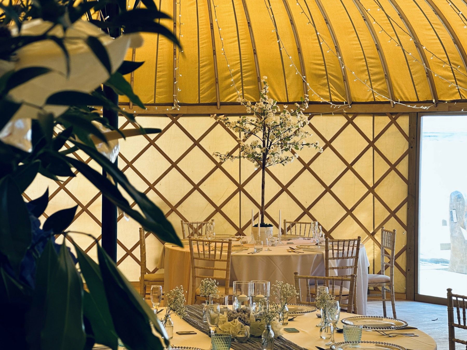 The Events Co and The Priory Bay Boathouse and Event Yurt