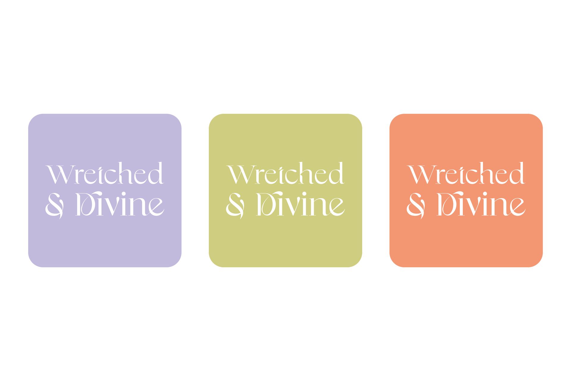 Branding for Wretched & Divine