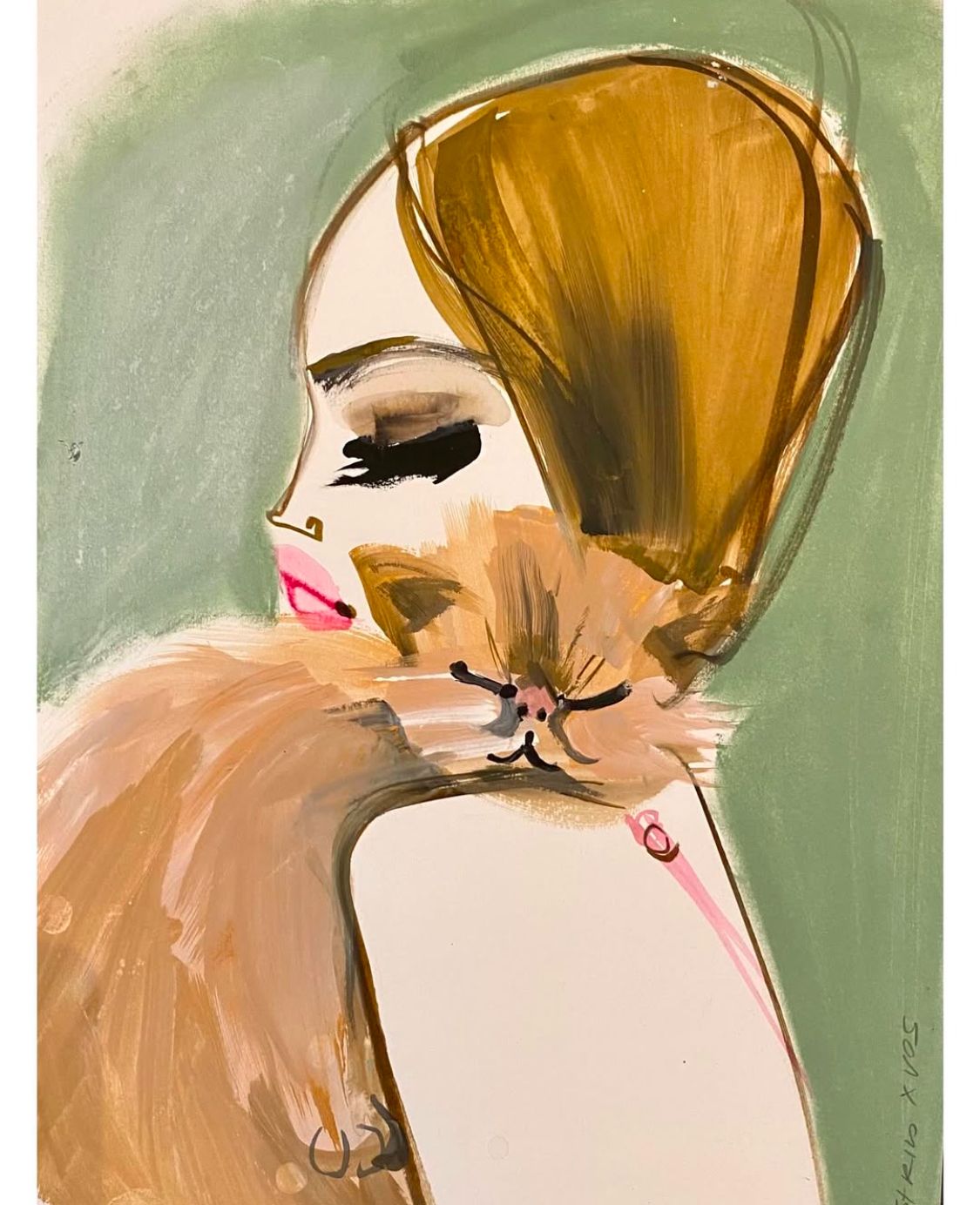 Fashion Illustrator Astrid Vos | I love illustration Gallery / ILI Gallery