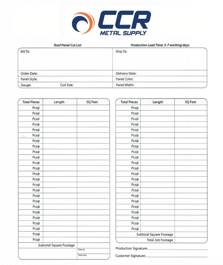 CCR Metals - Trim Fabrication