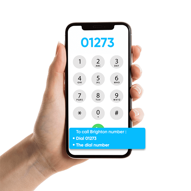 Get a 01273 area code phone number in Brighton | TheVoIPShop